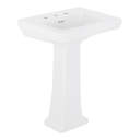 Signature Hardware Key West Porcelain Pedestal Sink & Reviews | Perigold